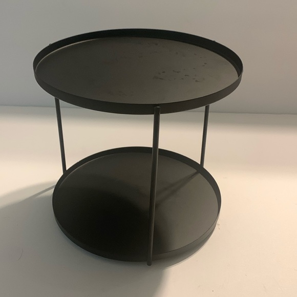 No Brand | Kitchen | Black Wire Turn Table Spice Rack Lazy Susan Size ...